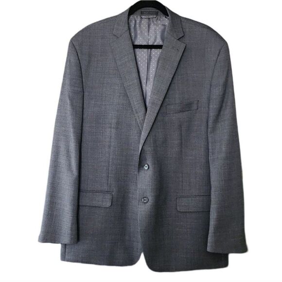 Michael Strahan | Suits & Blazers | Michael Strahan Collection Mens 5r 3835 Gray Wool Blend 2 ...